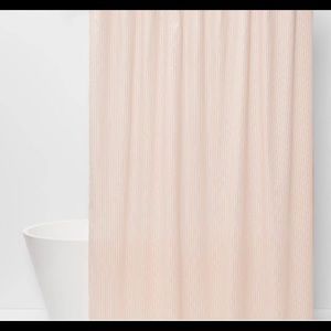 Threshold | Bath | Threshold Striped Shower Curtain Coral | Poshmark